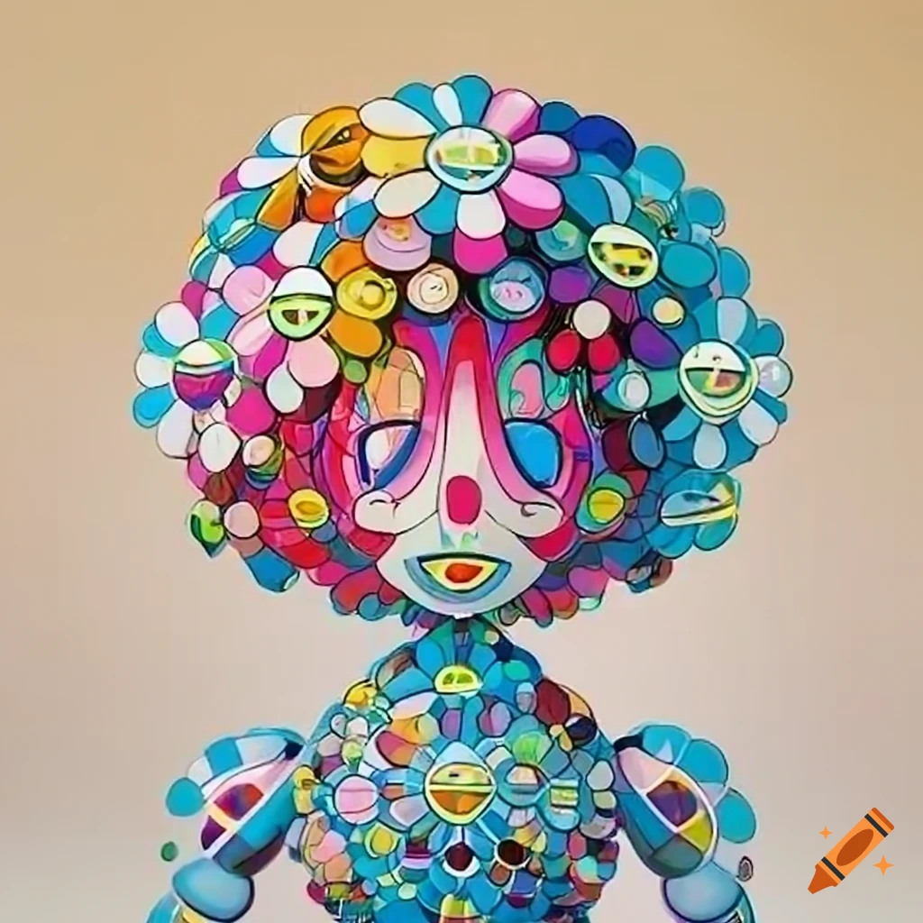 Artwork by takashi murakami on Craiyon