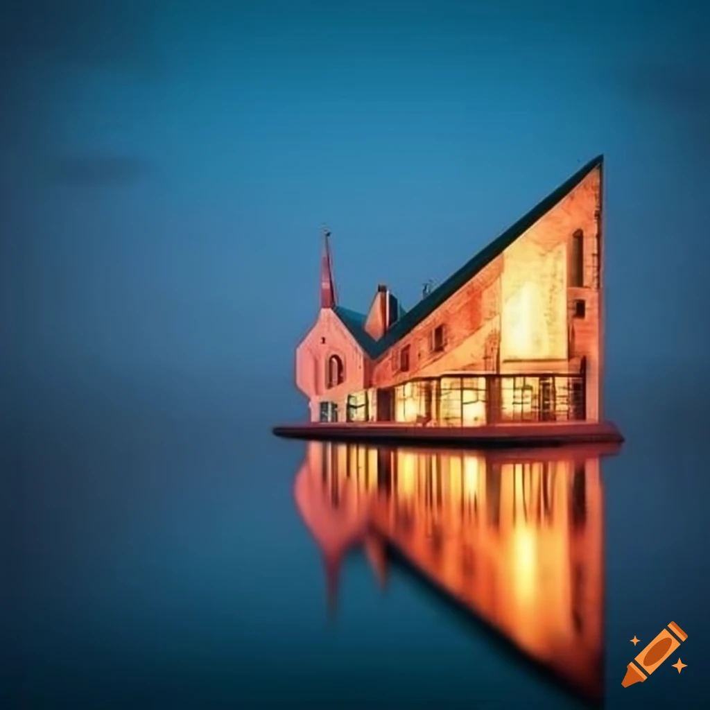 Astonishing architecture on Craiyon