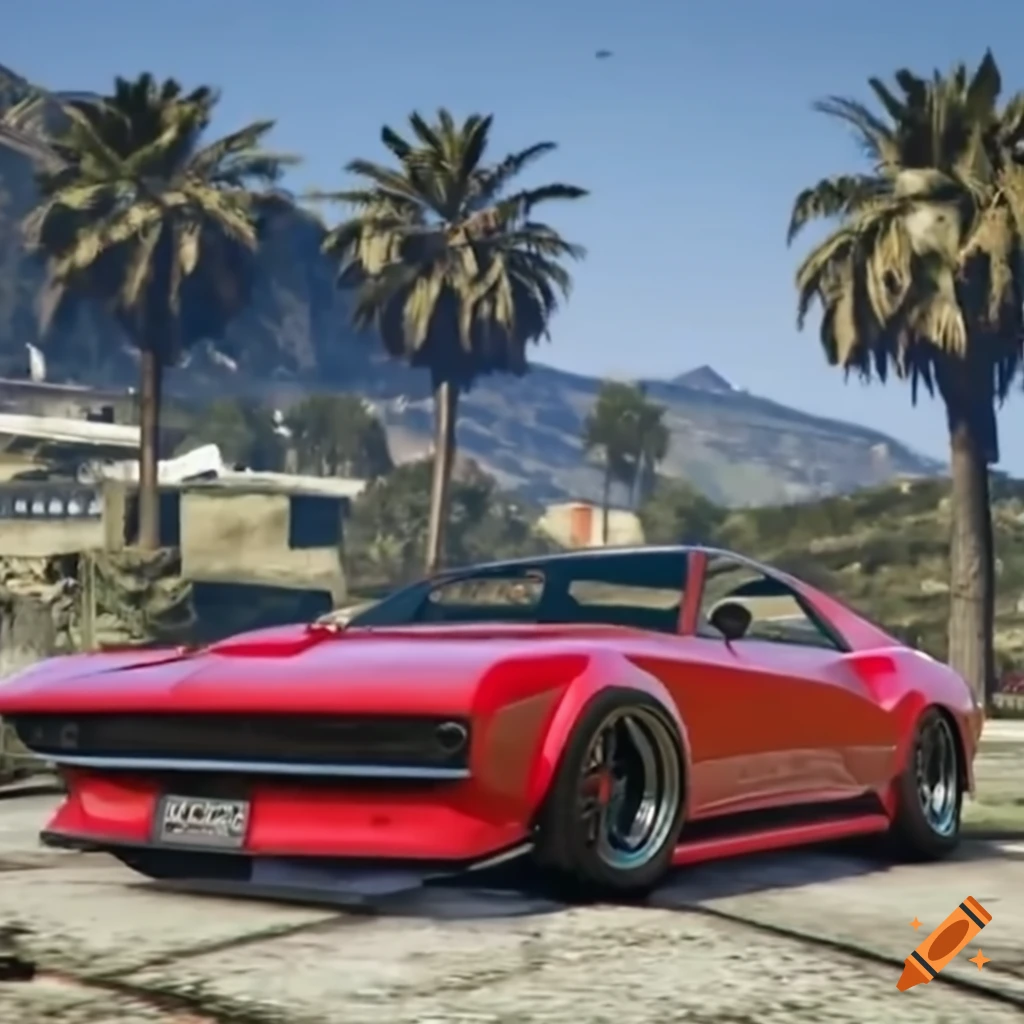 Game scene inspired by gta v with unreal engine 5 graphics on Craiyon