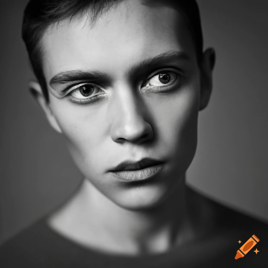 Expressive face showing worry and interest on Craiyon