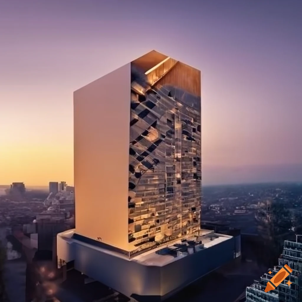 Stylish and contemporary hotel with unique architecture and luxury ...