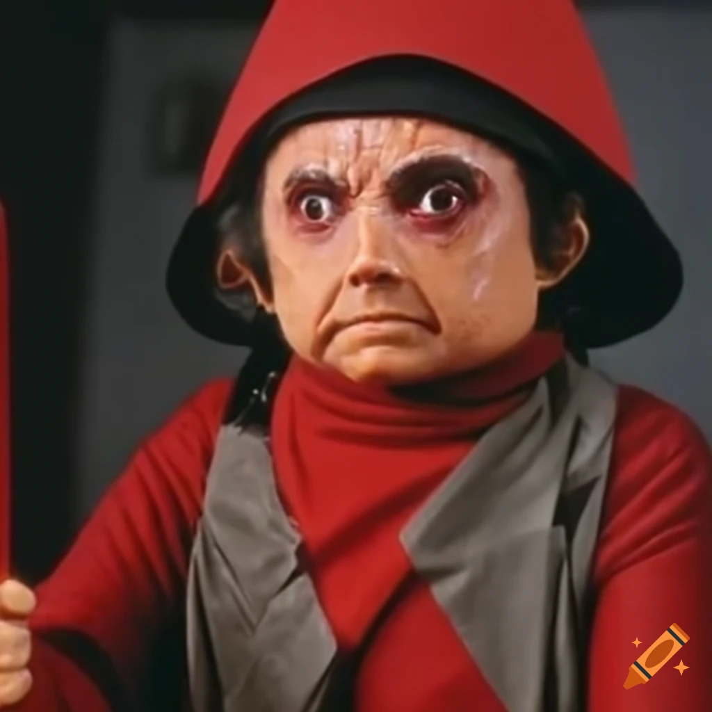 Nien Nunb in a 1970s wuxia antagonist role on Craiyon