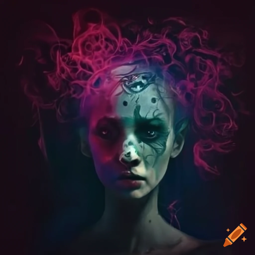 Visual representation of a mental misstep on Craiyon