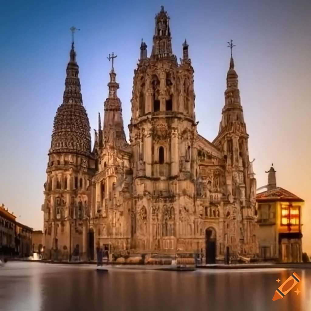 Miniature depicting iconic places in spain on Craiyon