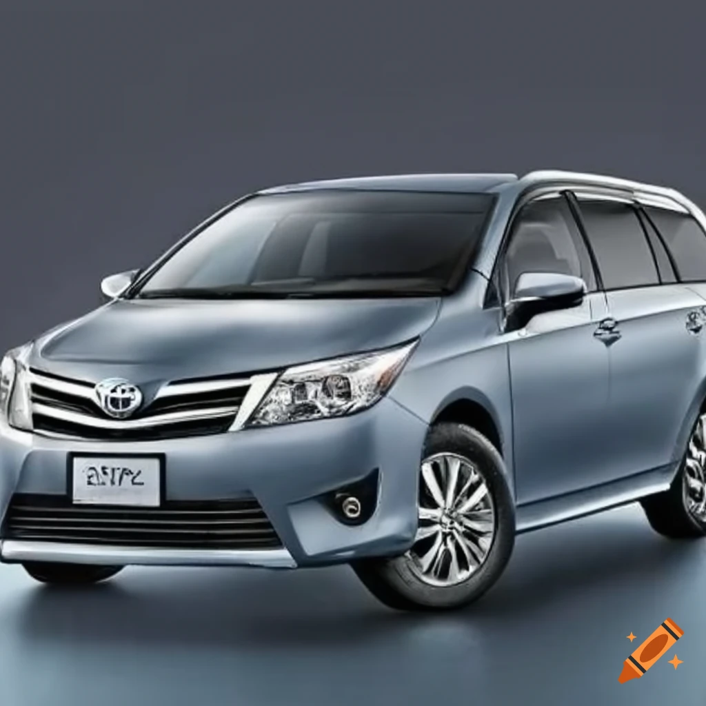 Toyota Corolla Fielder in grey color 2013 on Craiyon