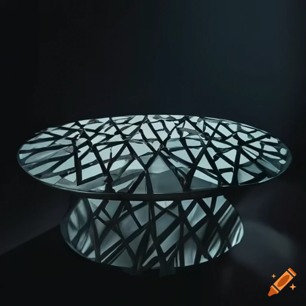 Diamond table on Craiyon