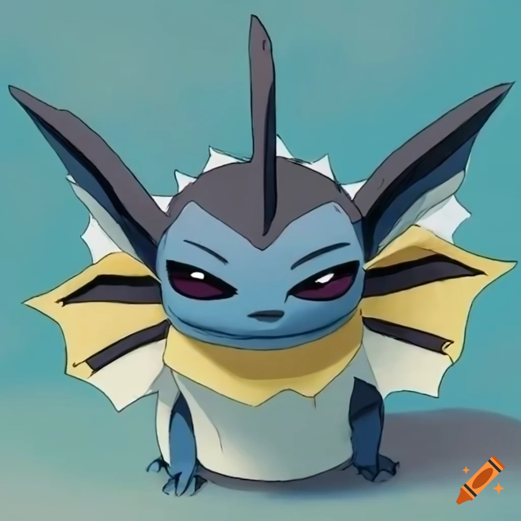 Vaporeon on Craiyon