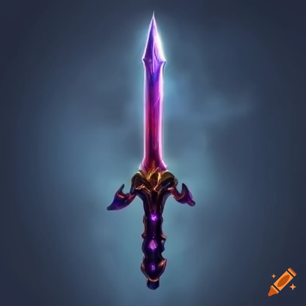 Magical sword on Craiyon