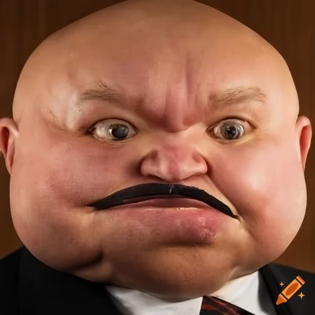 Lemuel heritage onion head man with big tooth on Craiyon