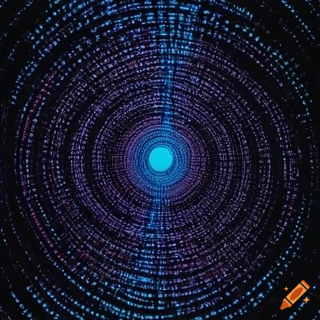 Visual representation of sound frequencies on Craiyon