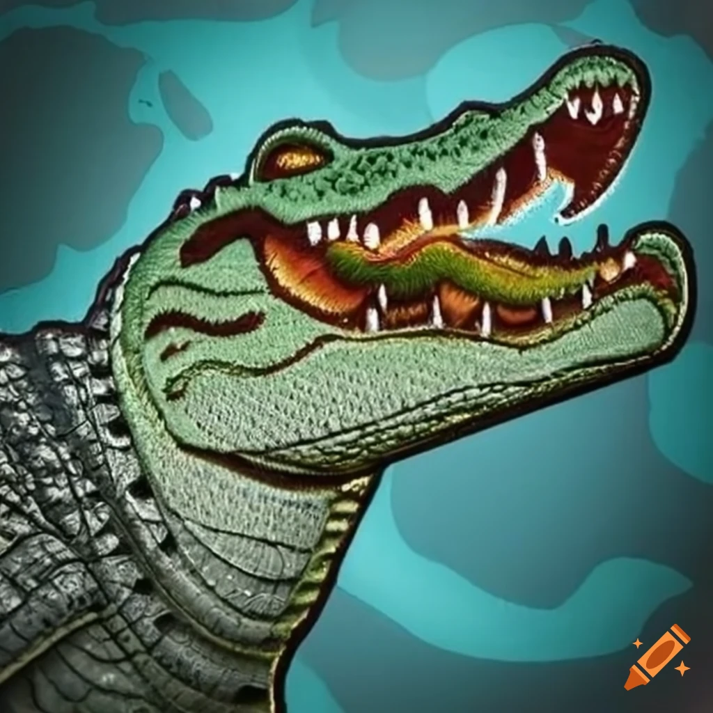 Stunning patch on Craiyon