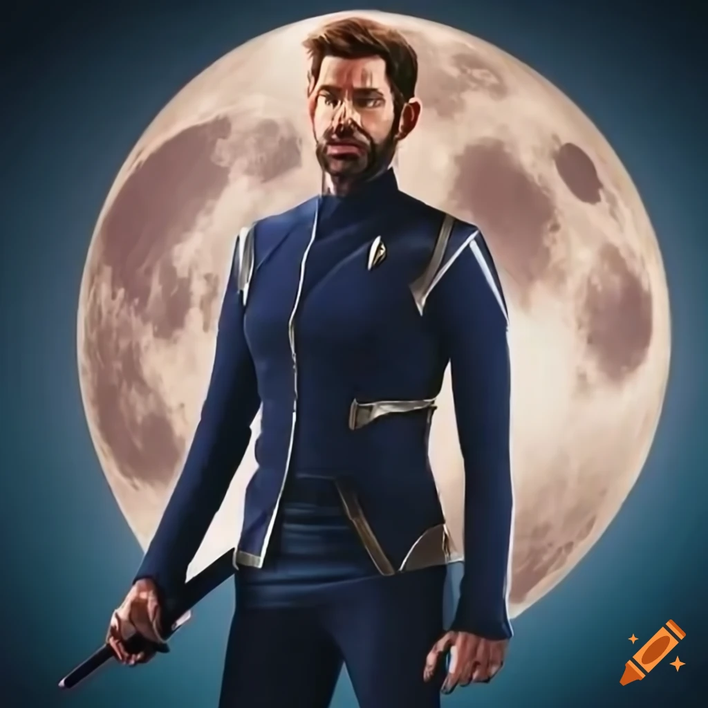John Krasinski as a Werewolf Hunter on Star Trek Discovery with a ...