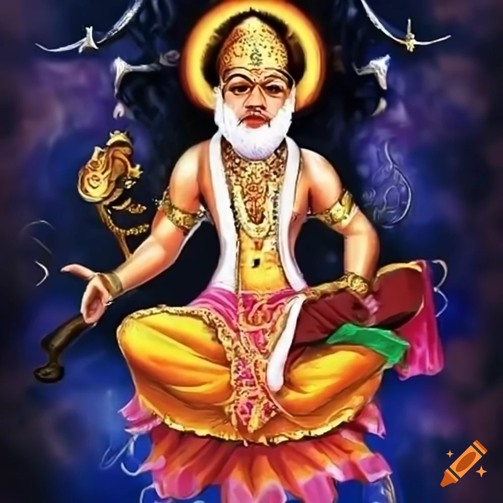 Lord jhulelal on Craiyon