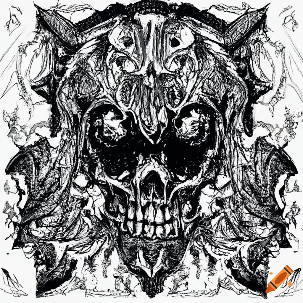 A gothic-inspired y2k style with an affliction twist on Craiyon