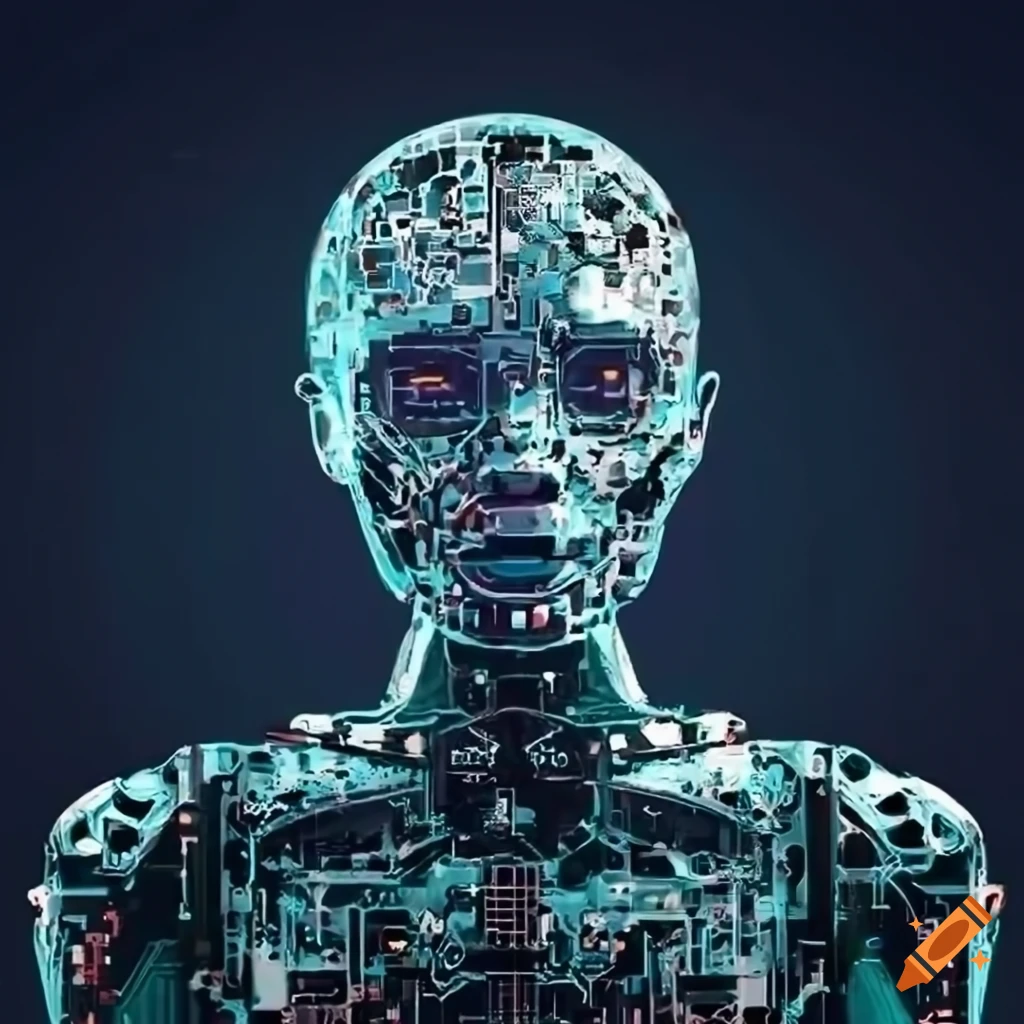 Creative artificial intelligence illustration on Craiyon