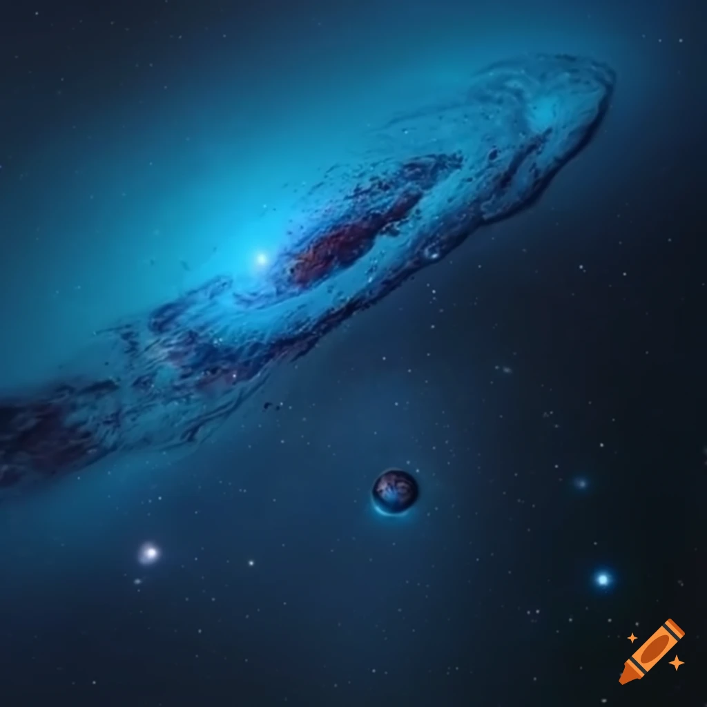 Deep space background on Craiyon