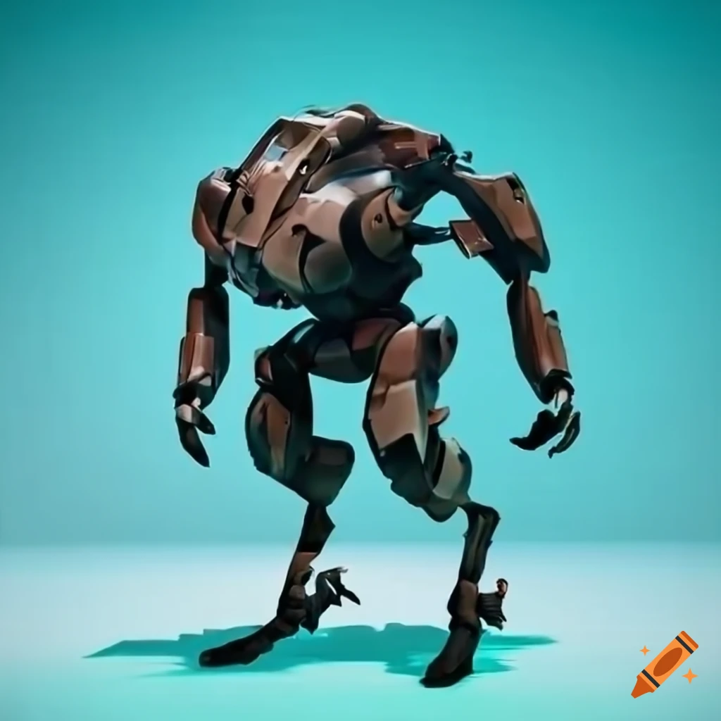 Sleek, sophisticated, beautiful mech design on Craiyon