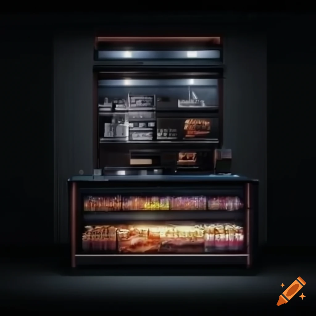 Hd 8k cgi corner store on Craiyon