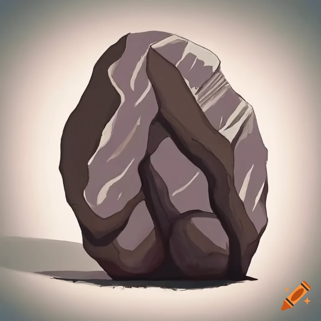 Small rock on Craiyon