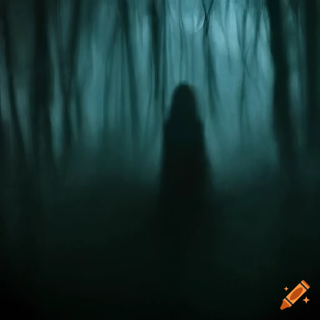 Intricately detailed gothic painting of expressionistic figure in ...