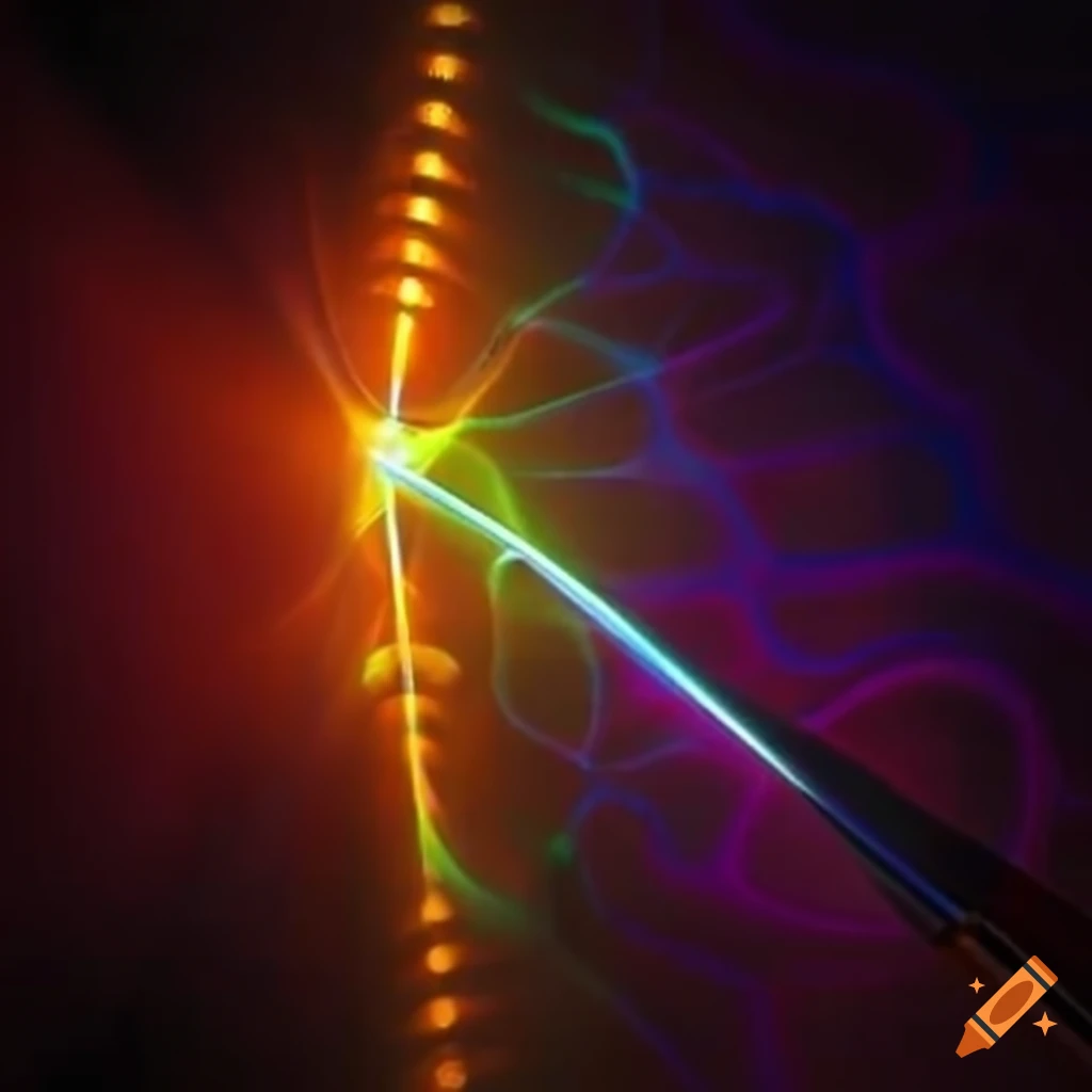 Long pulse liquid crystal laser on Craiyon