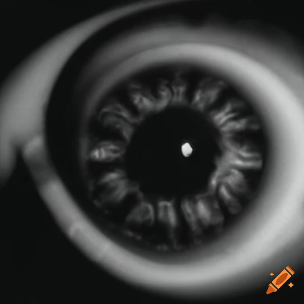 Mri scan of an eyeball on Craiyon