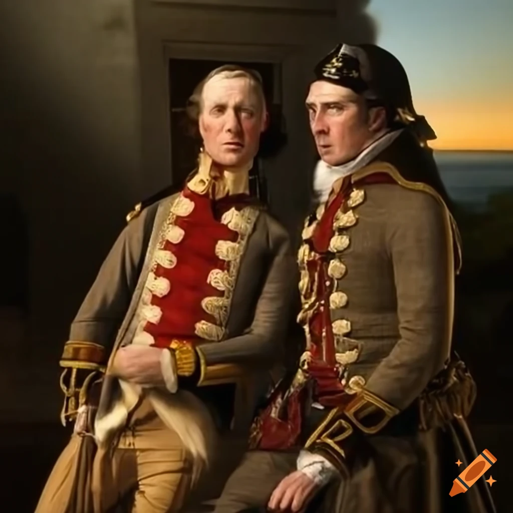 Captain meriwether lewis and captain william clark on Craiyon