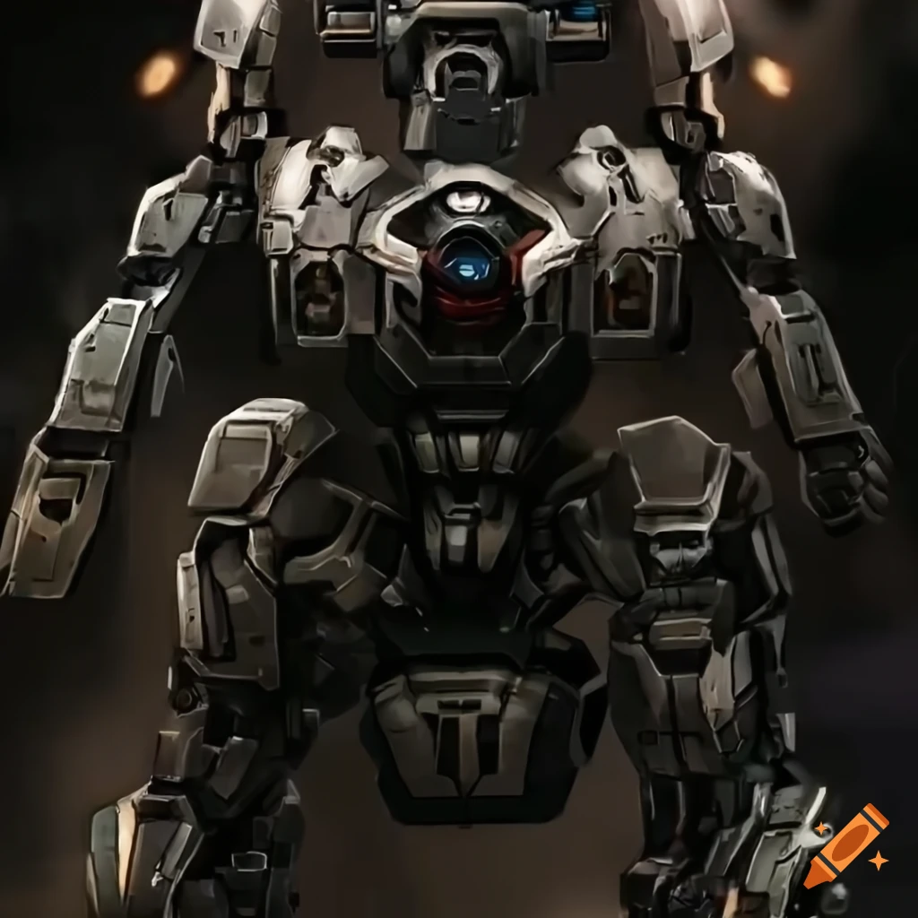 Sleek and sophisticated beautiful mech on Craiyon