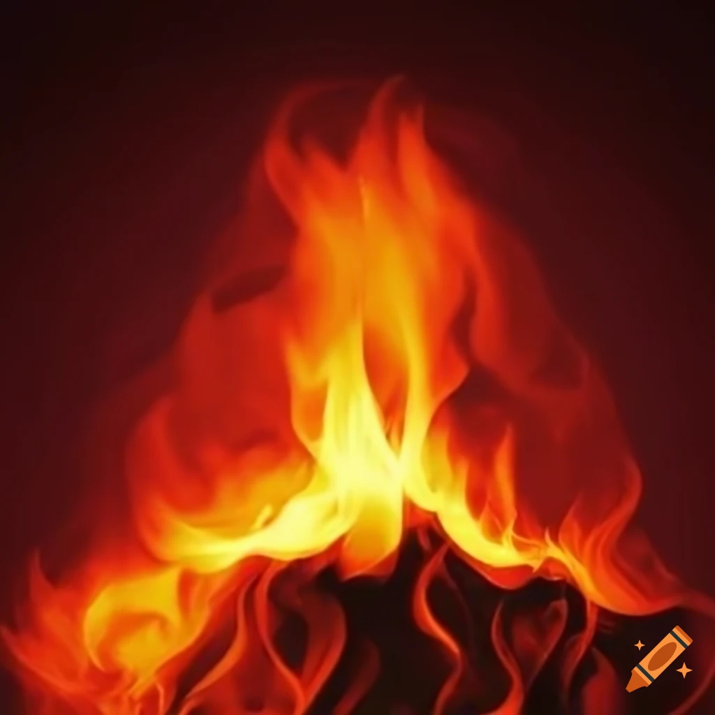 Element of fire on Craiyon