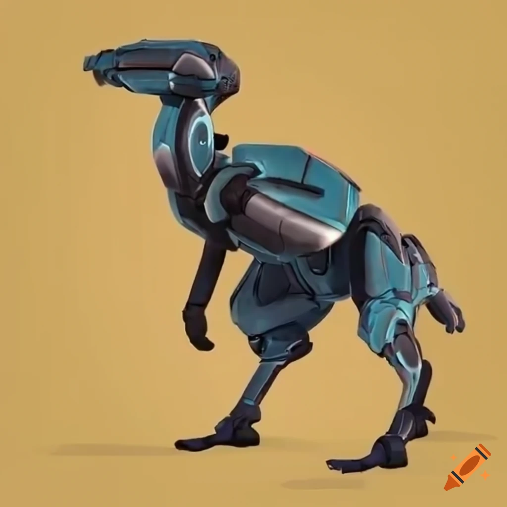 Sleek and sophisticated beautiful mech on Craiyon