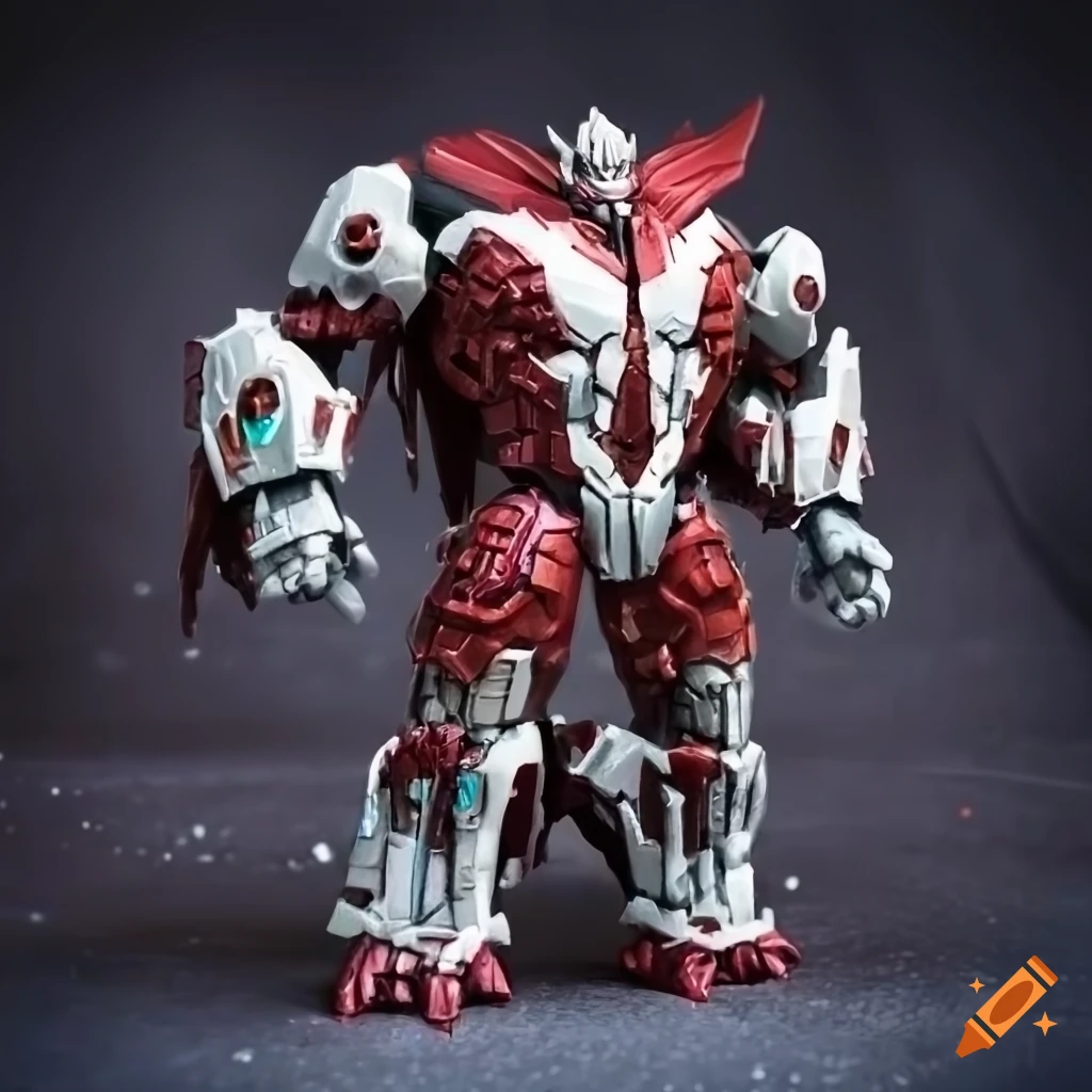 Spawn styled transformer robot with intricate details in ultrarealistic ...