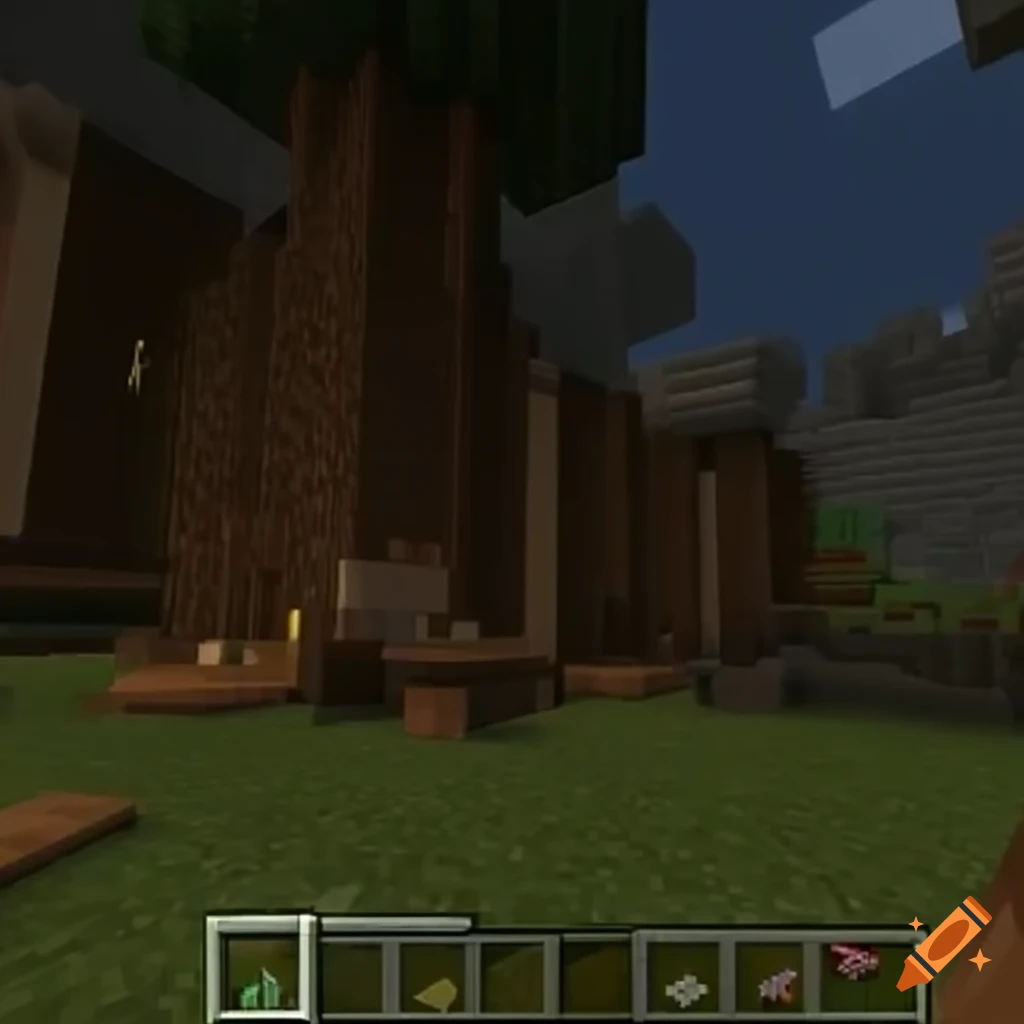 Minecraft on Craiyon