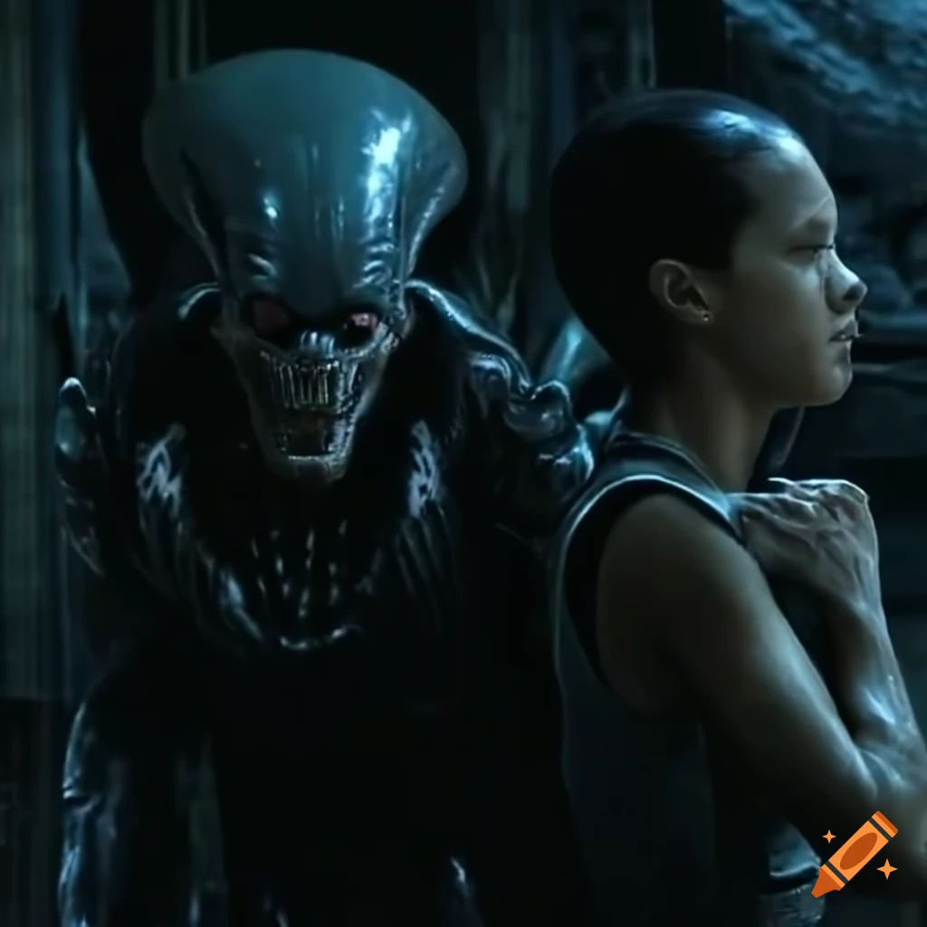 Aliens in 4k resolution on Craiyon