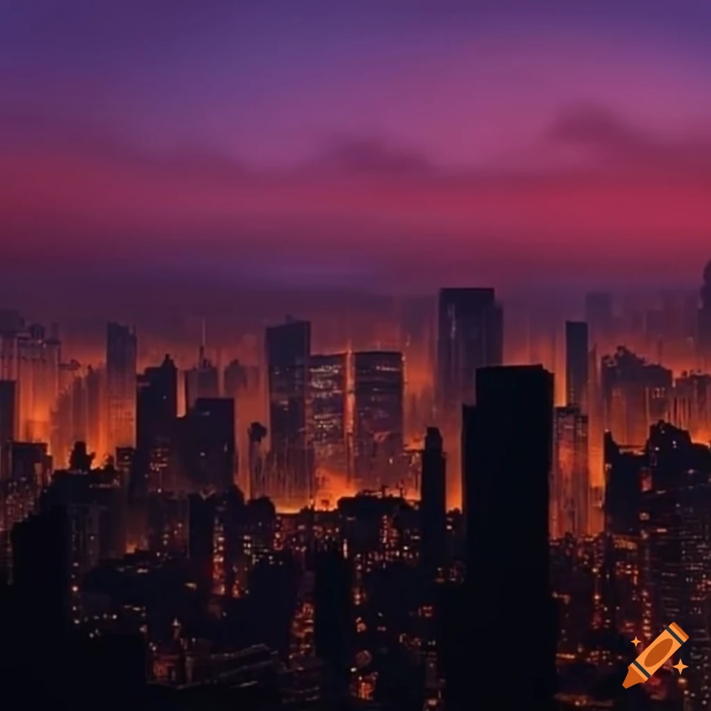 Cityscape view on Craiyon