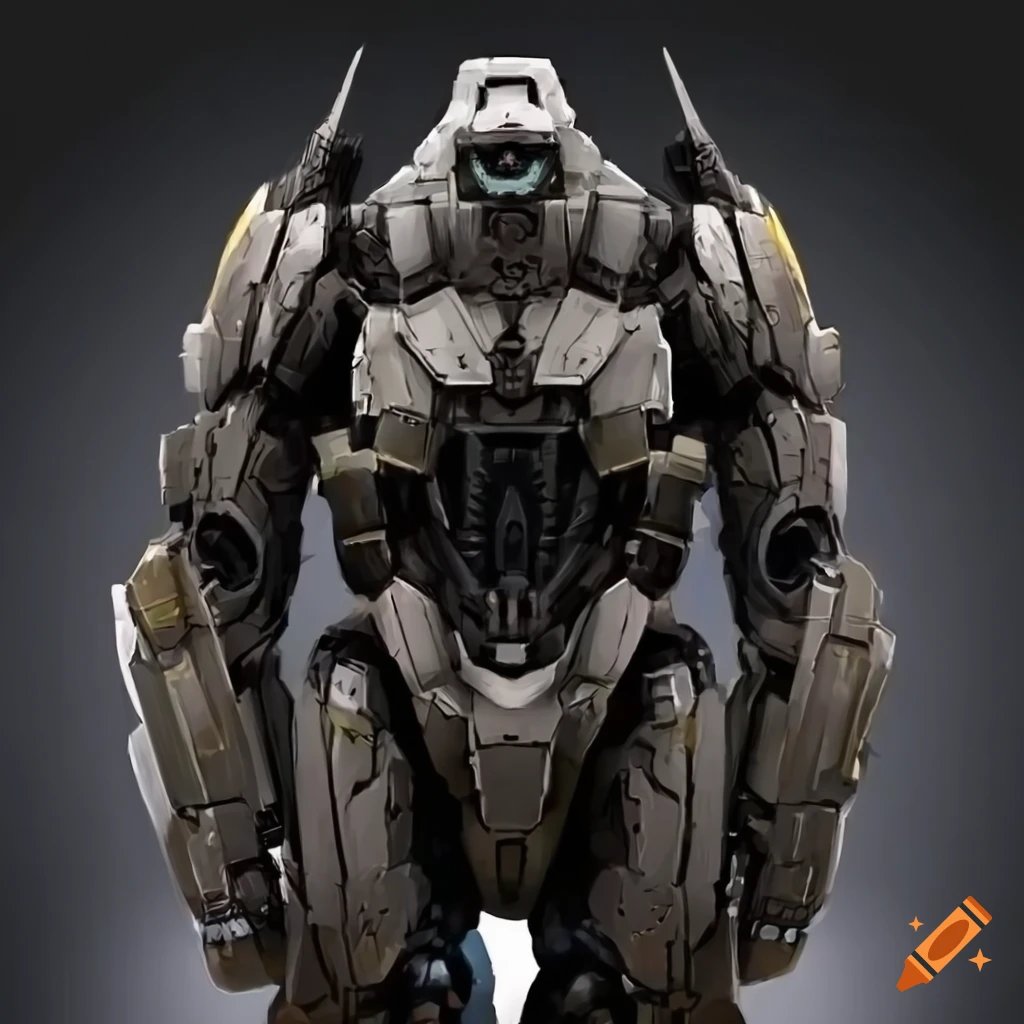 Sleek sophisticated and beautiful mech design on Craiyon