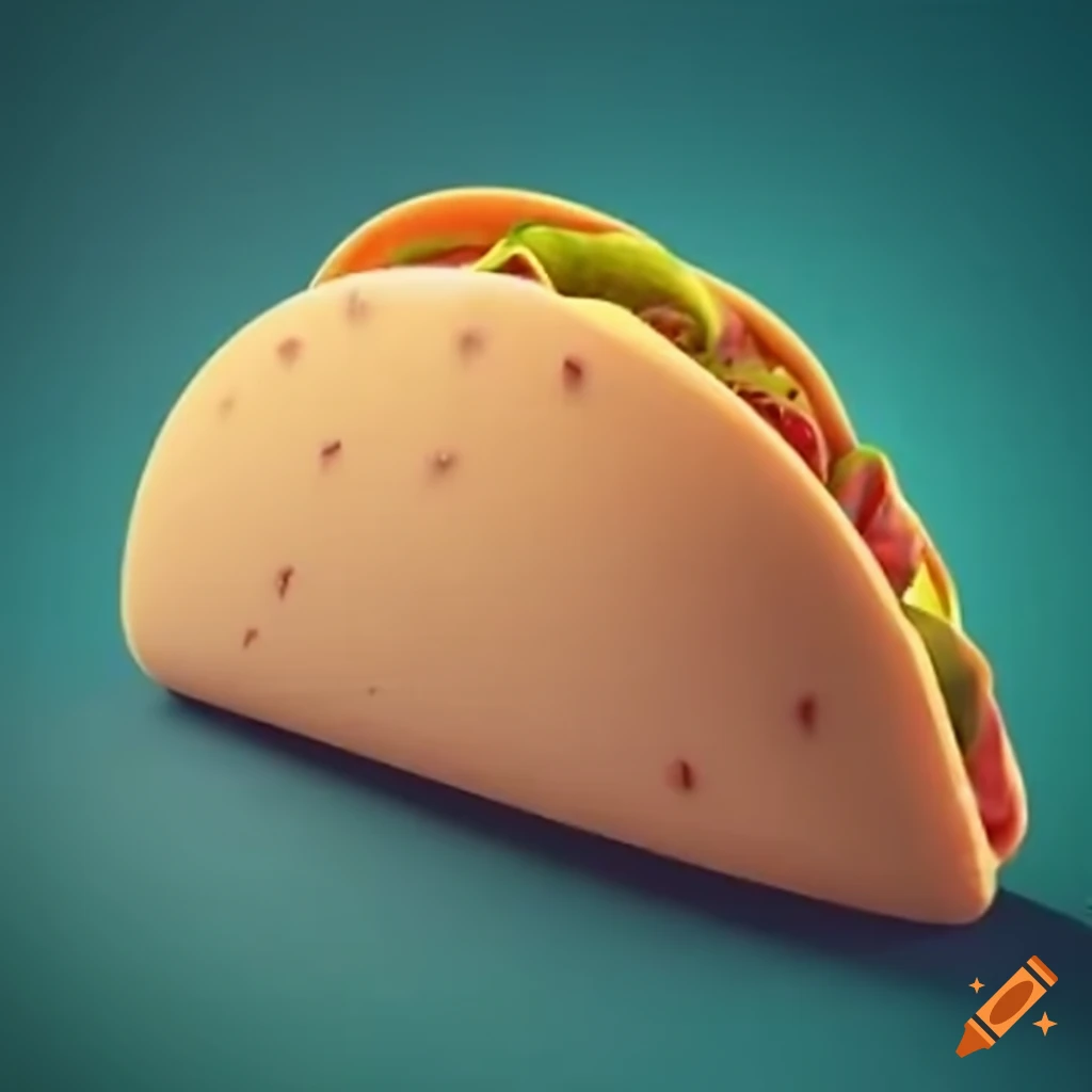 3d tacos on Craiyon