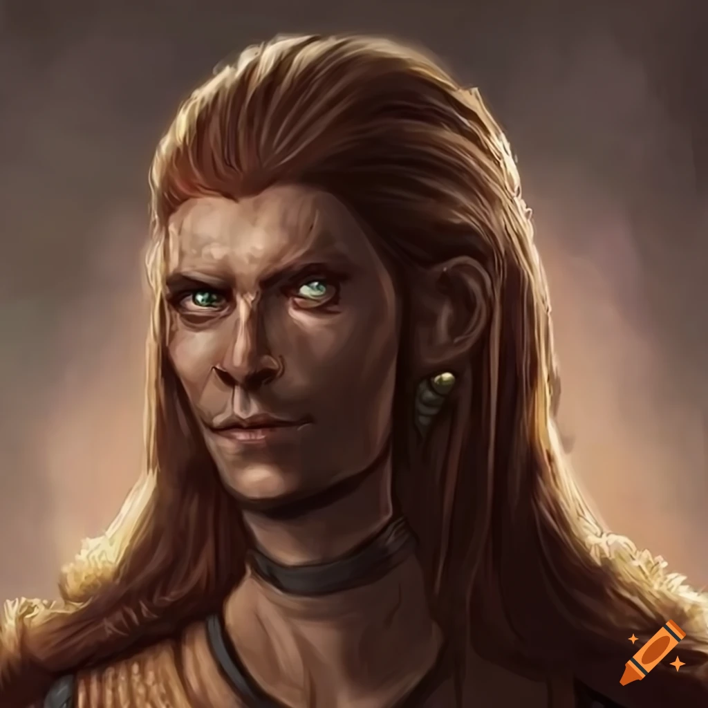 Detailed character portraits from Baldur's Gate RPG game on Craiyon