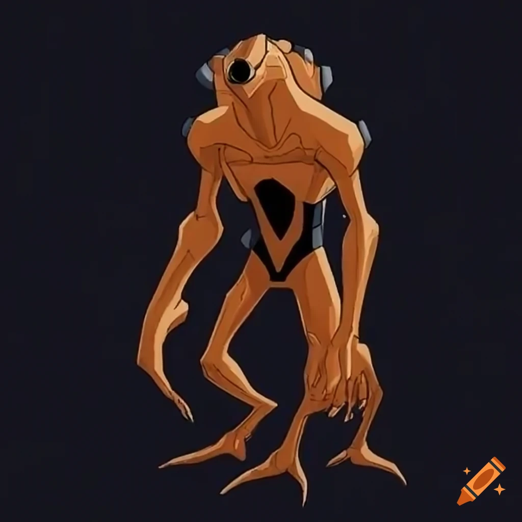 Ben 10 alien petrosapien on Craiyon