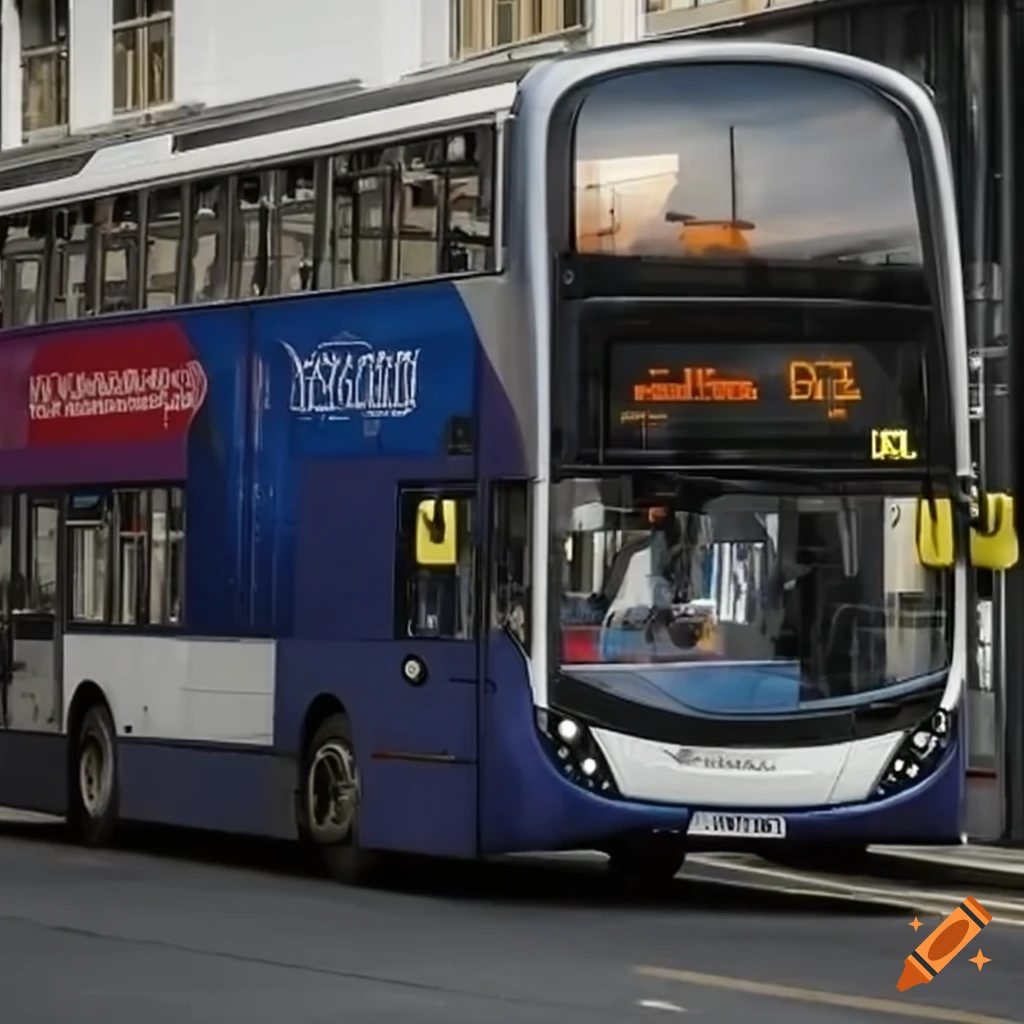 Enviro 400 bus on Craiyon