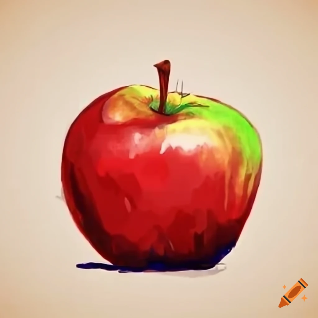 Apple on Craiyon