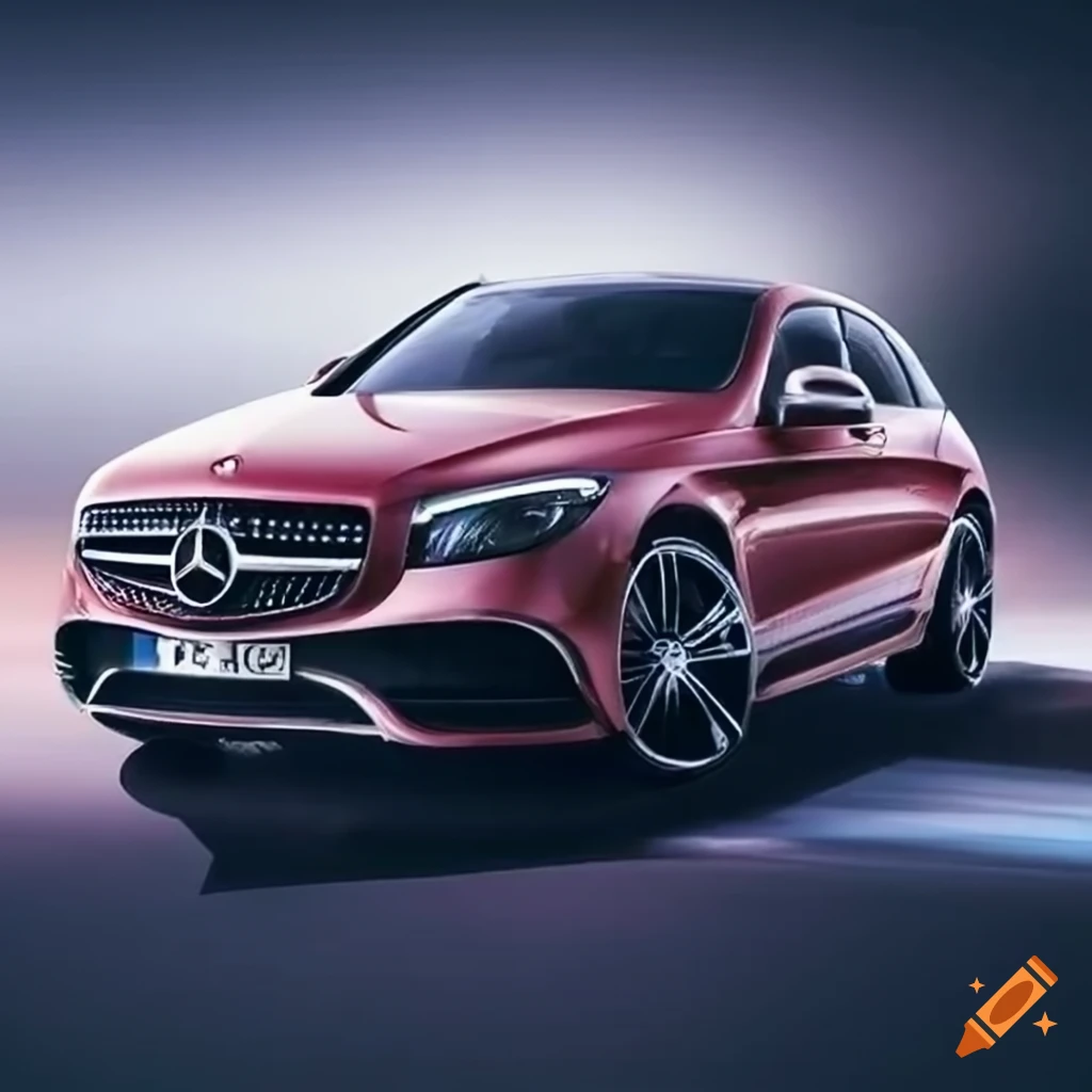 Mercedes benz car on Craiyon