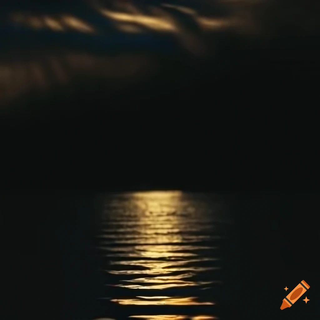 Sunlight creating shadow art with water ripple reflections on Craiyon