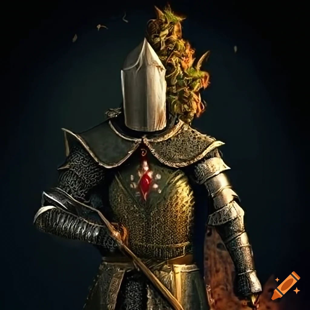 Marijuana depicted as a medieval knight on Craiyon