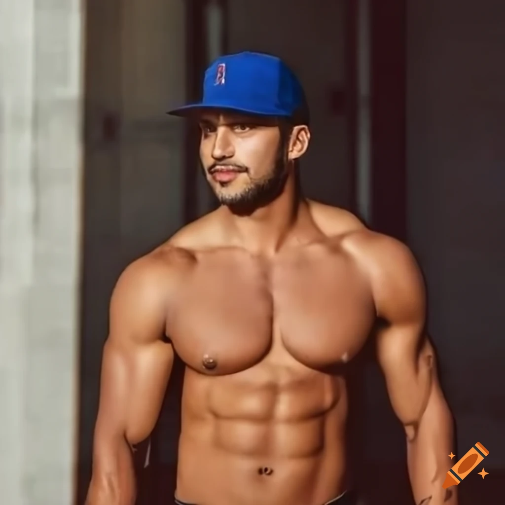 Handsome hispanic coach with a baseball cap on Craiyon