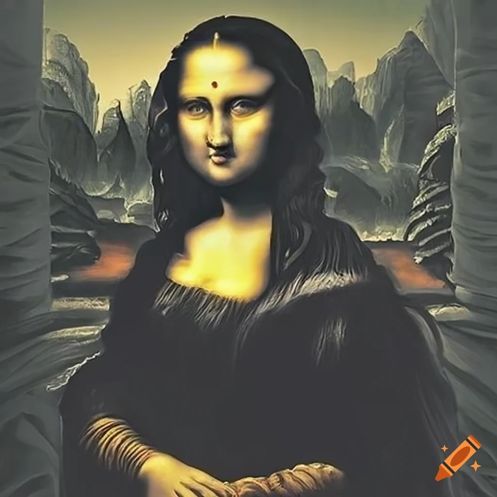 Mona lisa as frankenstein on Craiyon