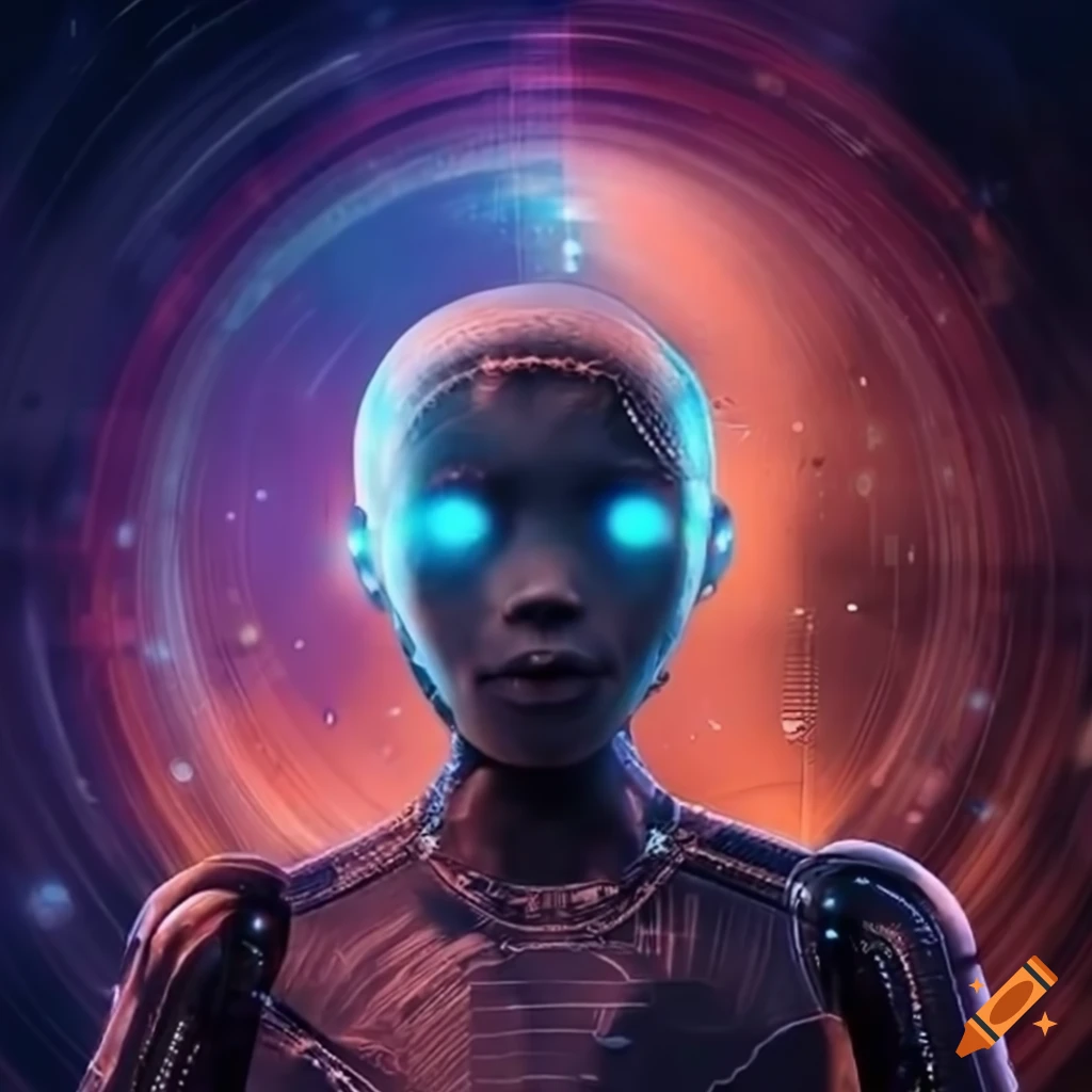 Ai taking over the world concept on Craiyon