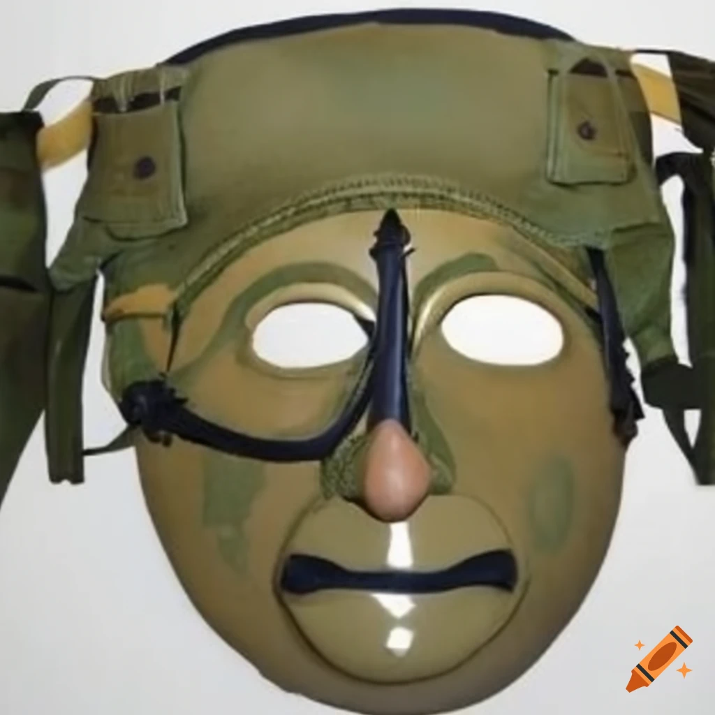 Idf ceremonial masks on Craiyon