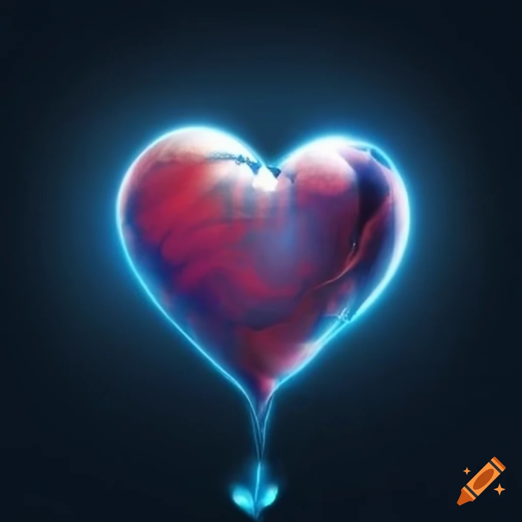 Heart shape on Craiyon