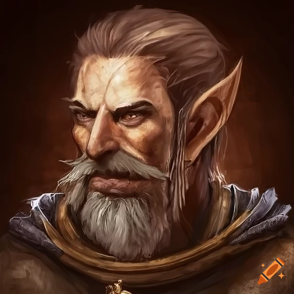 Detailed character portraits from Baldur's Gate RPG game on Craiyon