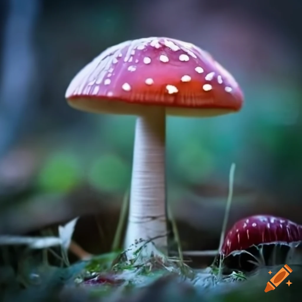 Mushroom head on Craiyon